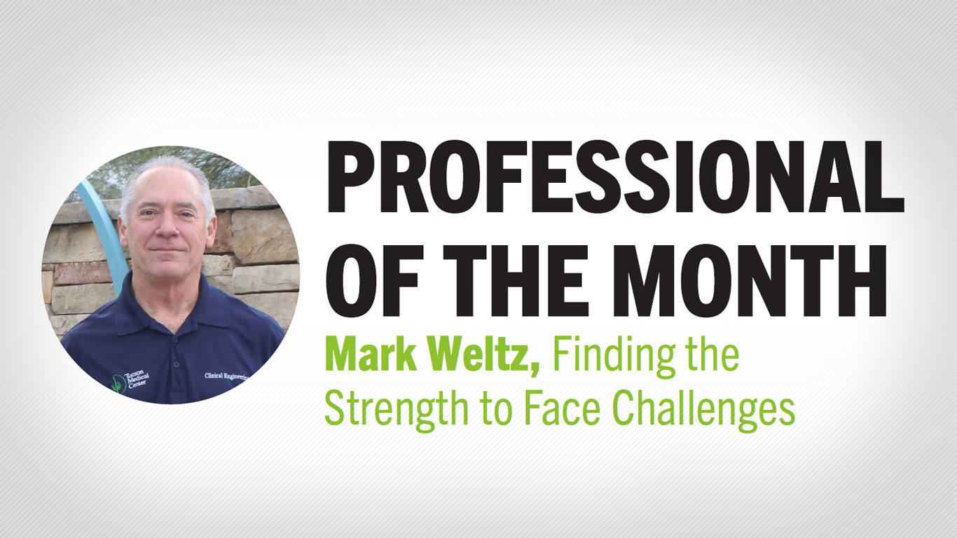 Professional of the Month: Mark Weltz, Finding the Strength to Face ...